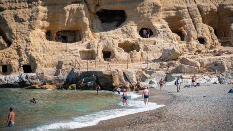 Crete: Matala Beach and Hippie caves, Red beach - Who Will Enjoy This Tour?