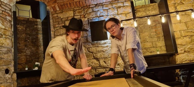 Crew Bar Prague: Open bar, ping pong or shuffleboard game - The Sum Up