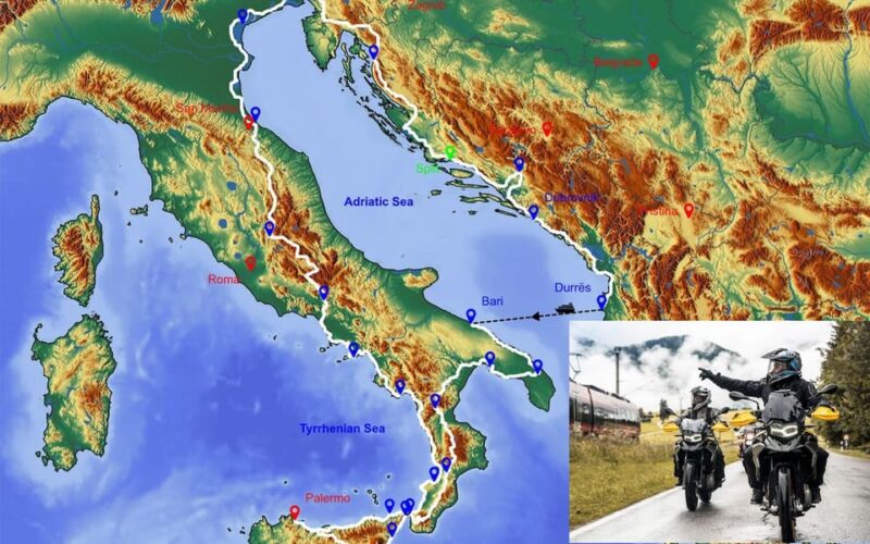 Croatia-Sicily-Amalfi Coast: Motorcycle Tour 05. - 27.10.25 - What It’s Like to Ride on This Tour