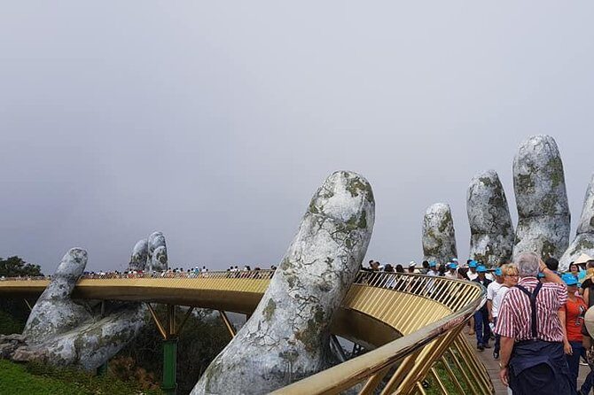 Cruiseship Trip to GOLDEN BRIDGE BA NA HILLS from CHAN MAY or TIEN SA Port - An In-Depth Look at This Cruise Shore Experience