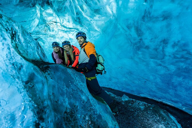 Crystal Blue Ice Cave - Super Jeep From Jökulsárlón Glacier Lagoon - Suiting Up for the Ice Cave Adventure