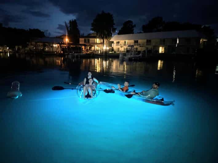 Crystal River Clear Kayak Sunset & Night Glow Tour - Key Points