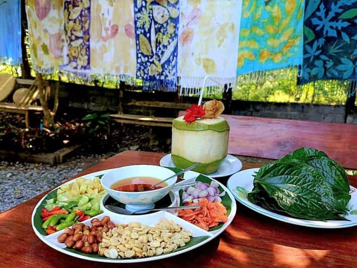 Cultural immersion: Thai cooking, rice farming, eco printing - Wicker work: making “Pla Tapian” souvenirs