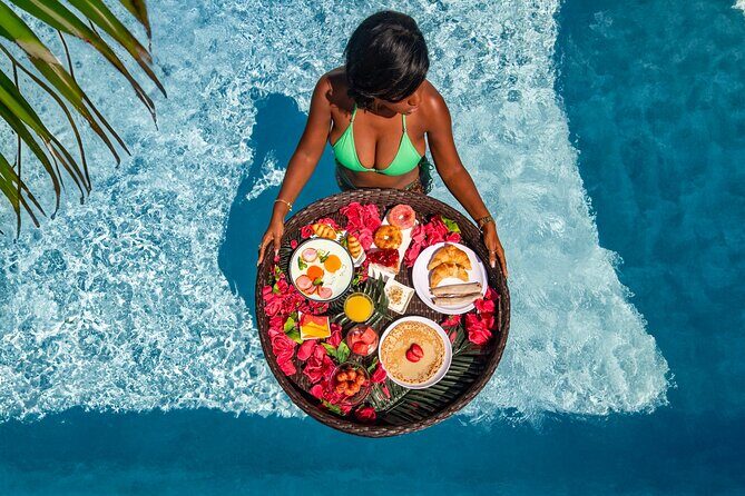 Curacao Floating Breakfast Photoshoot free Drone Videos & Mimosas - What to Expect from the Floating Breakfast Photoshoot