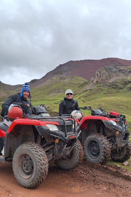 Cusco: Rainbow Mountain In Quad Bikes /walk 5 minutes/+meals - Key Points