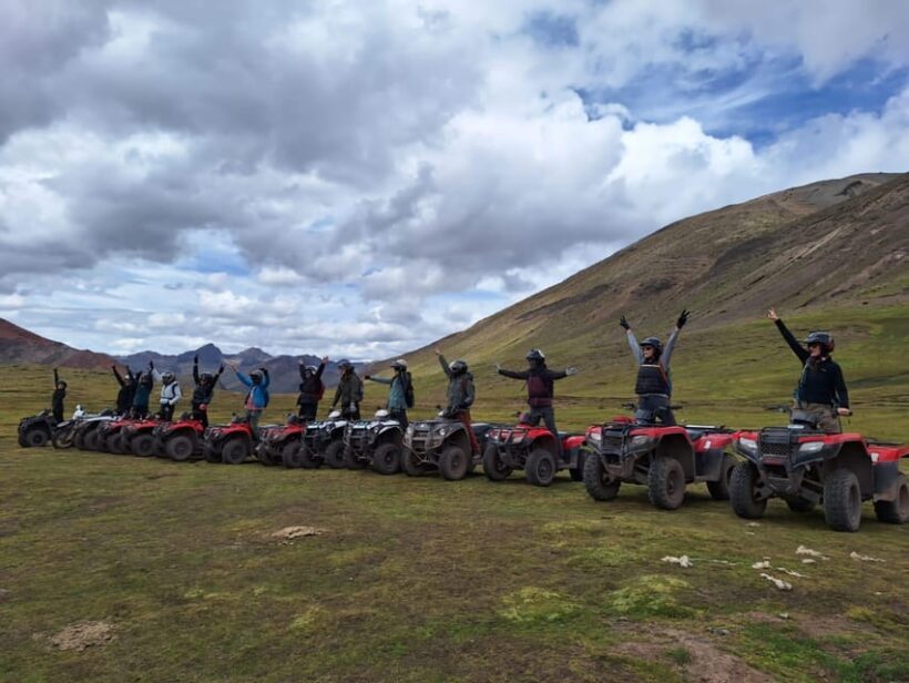 Cusco: Rainbow Mountain In Quad Bikes /walk 5 minutes/+meals - The Return Journey and Local Cuisine