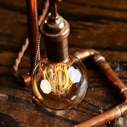 Custom Copper Lamp Making Class - Brooklyn, New York - Authenticity & Creative Freedom