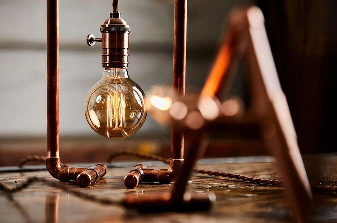 Custom Copper Lamp Making Class - Brooklyn, New York - Who Will Love This?