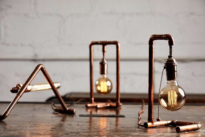 Custom Copper Lamp Making Class - Brooklyn, New York - Practical Tips