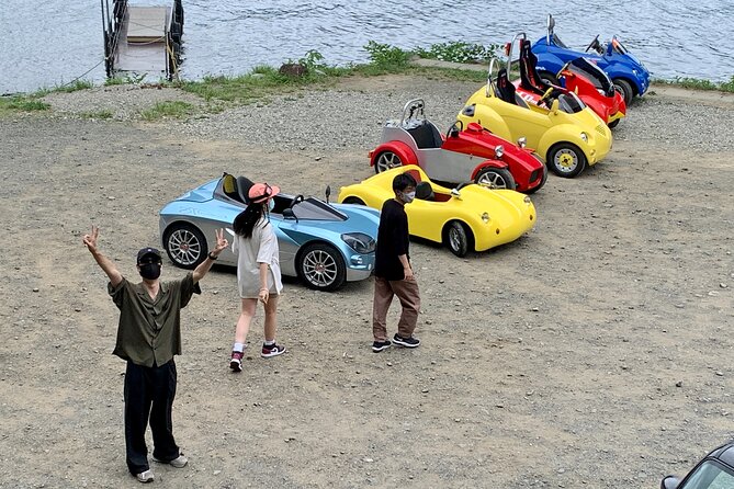 Cute & Fun E-Car Tour Following Guide Around Lake Kawaguchiko - Customize Your Tour