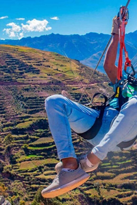 Cuzco: Zip line in the Sacred Valley - Key Points