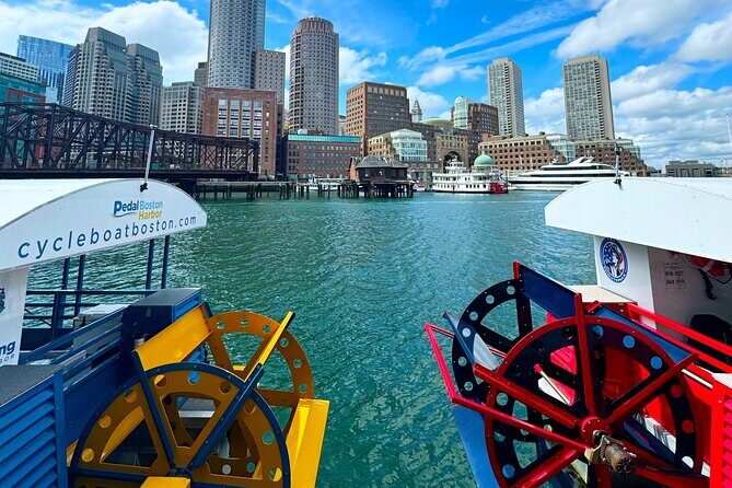 Cycleboat Boston 90 min BYOB Amazing Harbor Private Charters - The Experience and Its Details