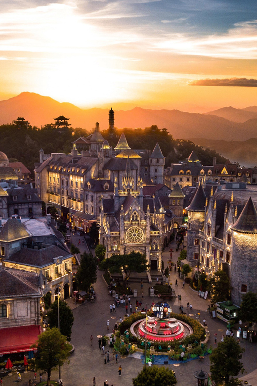 Da Nang: Ba Na Hills & Golden Bridge Without Lunch 22 Pax - Additional Attractions: Moon Castle and Lava Train