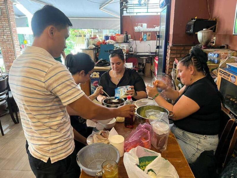 Da Nang Cuisine Cooking Private Private Tour With Students - Key Points