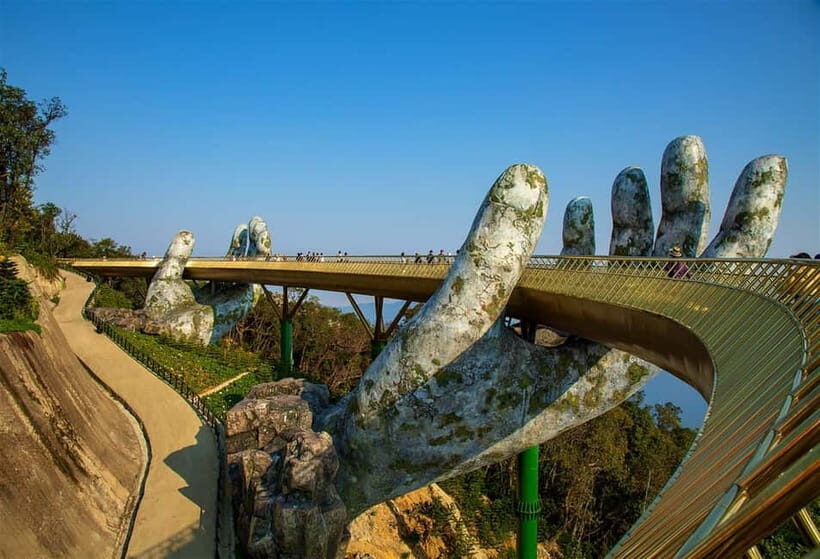 Da Nang: Golden Bridge, Marble Mountains & Linh Ung Pagada - Key Points