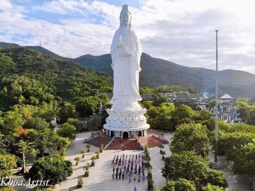 Da Nang: Marble Mountain, An Phu Cave and Monkey Mountain.. - The View from Monkey Mountain and Linh Ung Pagoda