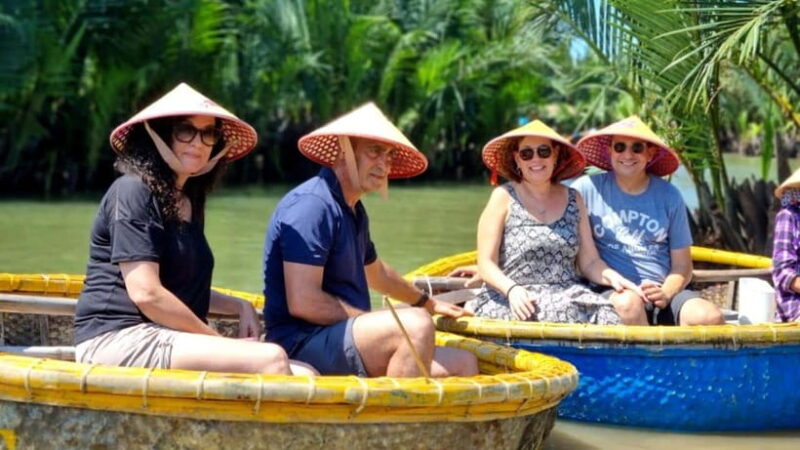 Da Nang: Marble Mountain, Basket Boat & Lantern Festival - Strolling Through Hoi An’s Ancient Town