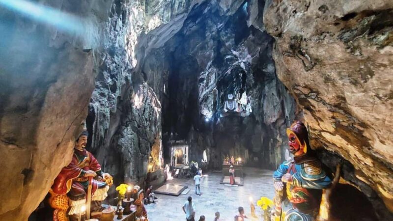 DA NANG: Marble Mountain & Monkey Mountain, Am Phu Cave - The Practical Side of the Tour