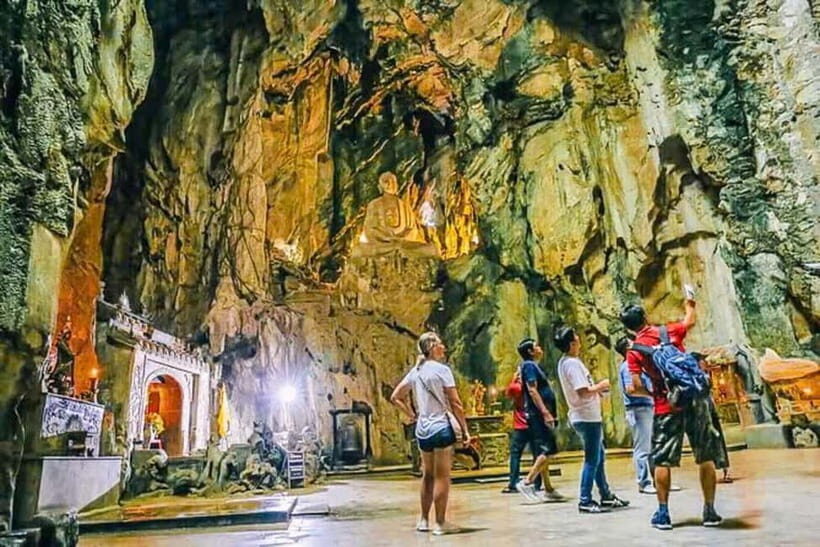 Da Nang: Marble Mountain, Monkey Mountain & Am Phu Cave Tour - Key Points
