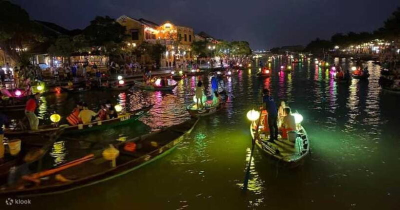 Da Nang:Hoi An City Tour -Boat Ride & Release Flower Lantern - Dining Experience