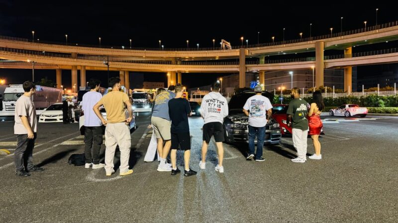 Daikoku and Tokyo Private JDM Tour by 700HP R34 GT-R or Evo8 - Pickup Location and Stops