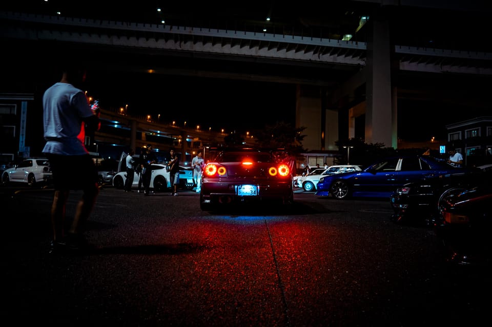 Daikoku PA Touring Tour With R34 R35 GT-R - Tour Highlights