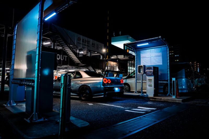 Daikoku PA Touring Tour With R34 R35 GT-R - Vehicle Lineup