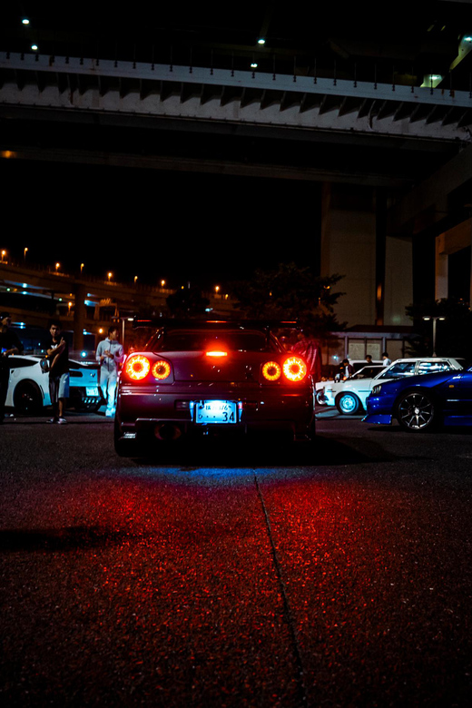 Daikoku PA Touring Tour With R34 R35 GT-R - Exploring Daikoku PA