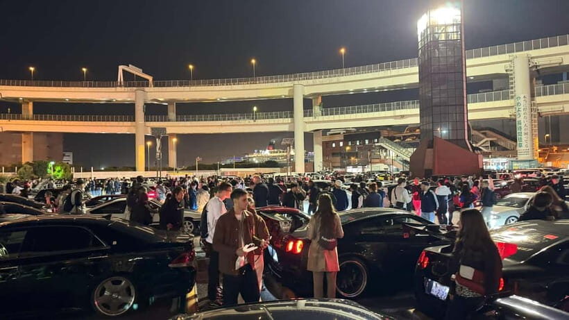 Daikoku & Tokyo Private JDM Tour by Tuned R34 GT-T Skyline - Key Points