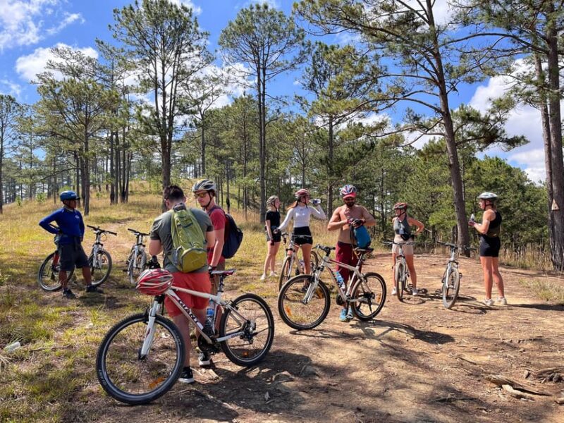 Dalat mountain biking tour - The Return and Scenic Ride Back