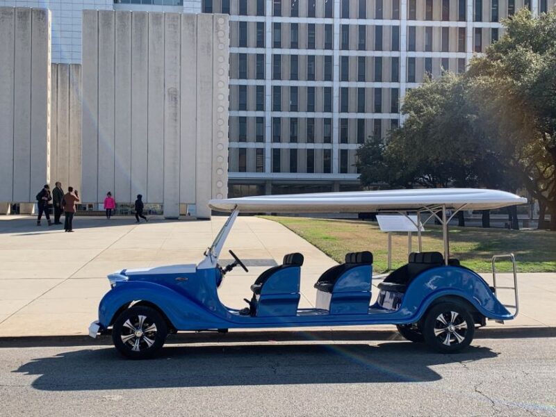 Dallas: 1 or 2-Hour Electric Cruiser Open-Air Tour - Pioneer Plaza: A Western Sculpture Marvel