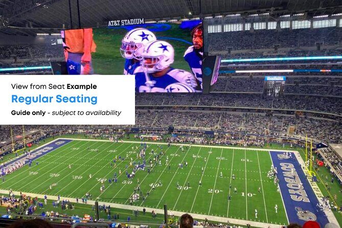 Dallas Cowboys Football Game Ticket at AT&T Stadium - Who Would Enjoy This?