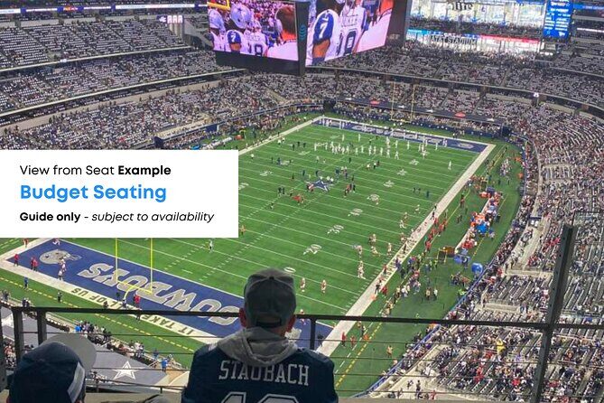 Dallas Cowboys Football Game Ticket at AT&T Stadium - The Sum Up