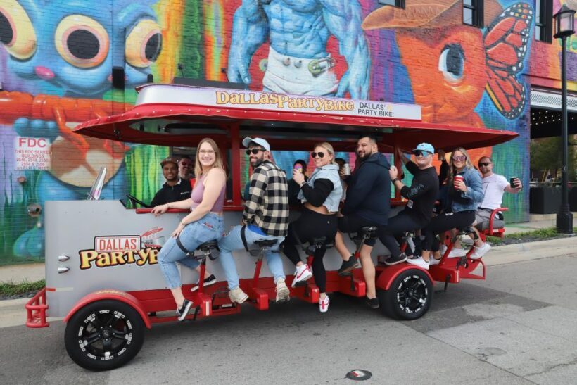 Dallas Party Bike Private Group Rental in Deep Ellum - FAQ