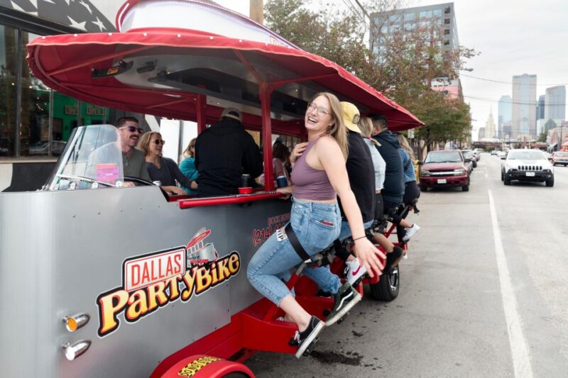 Dallas Party Bike Private Group Rental in Deep Ellum - Why Choose This Experience?