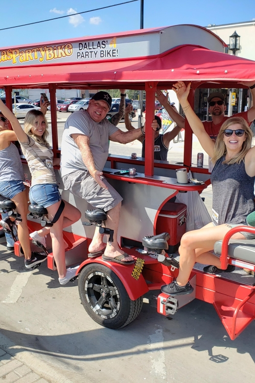 Dallas Party Bike Private Group Rental in Deep Ellum - FAQ