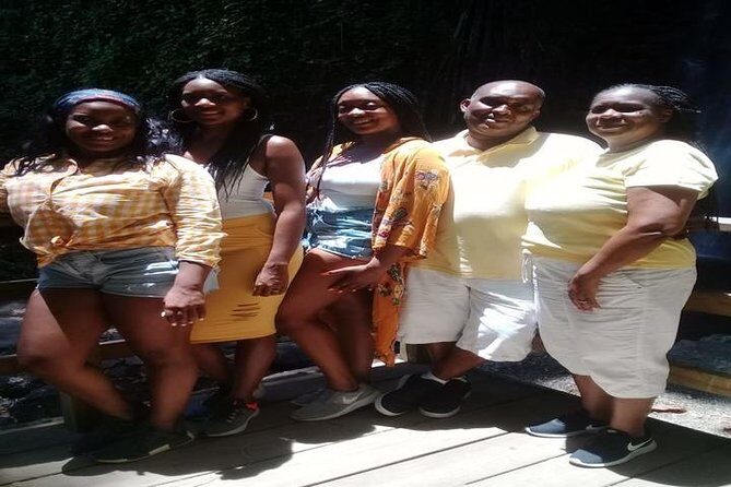 Dark View Falls Tour with Trubb Taxi Tours SVG - Relaxing at Buccament Bay