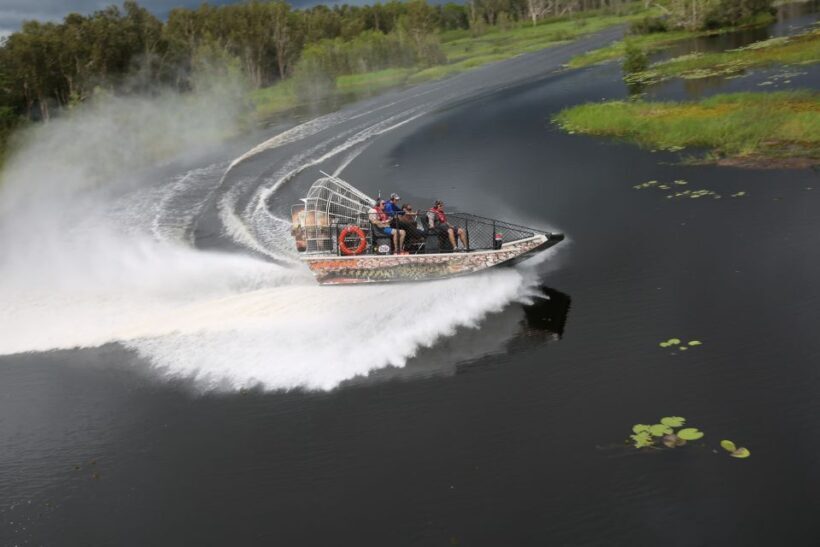 Darwin: Airboat Ride, Helicopter Flight, and Overnight Camp - An Adventure Wrapped in Comfort