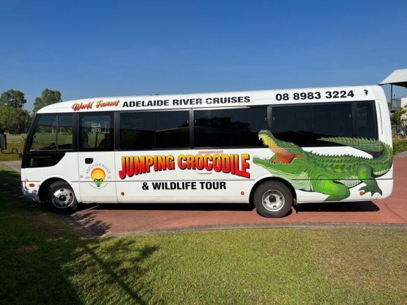 Darwin: The Croc Bus to the Famous Jumping Crocodile Cruise - An Exciting Introduction to Crocodile Country