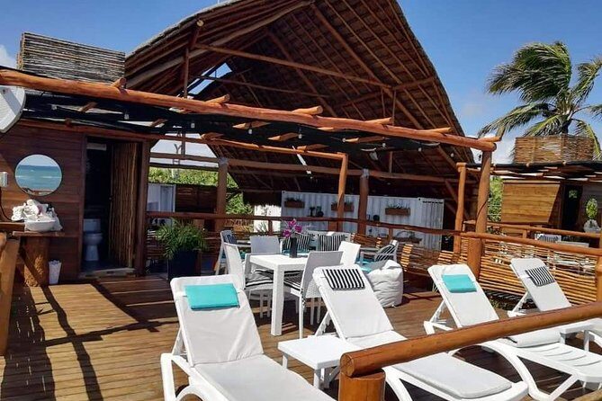 Day excursion to a PRIVATE LUXURY BEACH CLUB with transportation. - The Sum Up