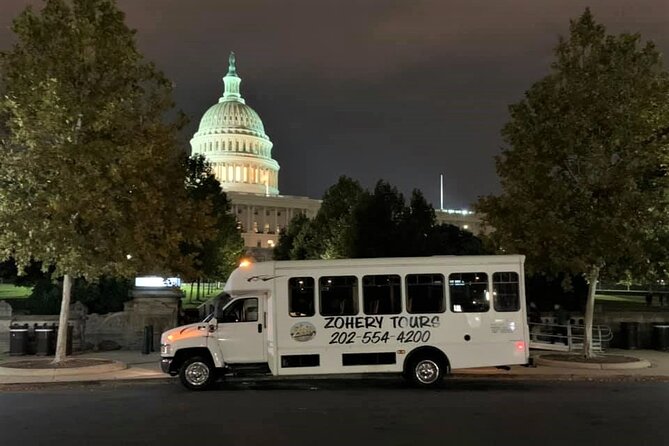 Day or Night Grand Tour of DC with Optional Mount Vernon Upgrade - FAQ