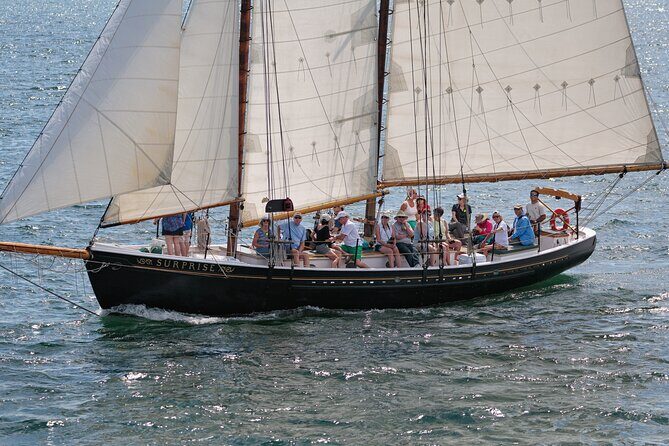 Day Sails and Sunset tours on Schooner Surprise in Camden Maine - A Closer Look at the Schooner Surprise Experience