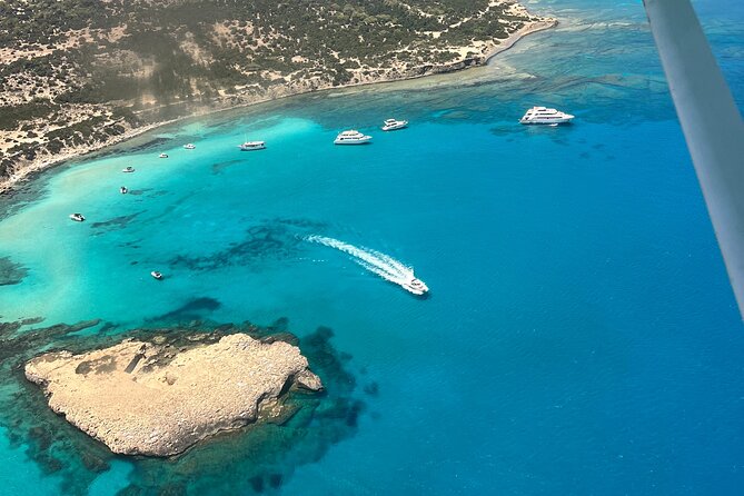 Day to Blue Lagoon, Latchi, Pafos Glass Bottom Boat+Water Slide. - Boat Transportation and Transfers