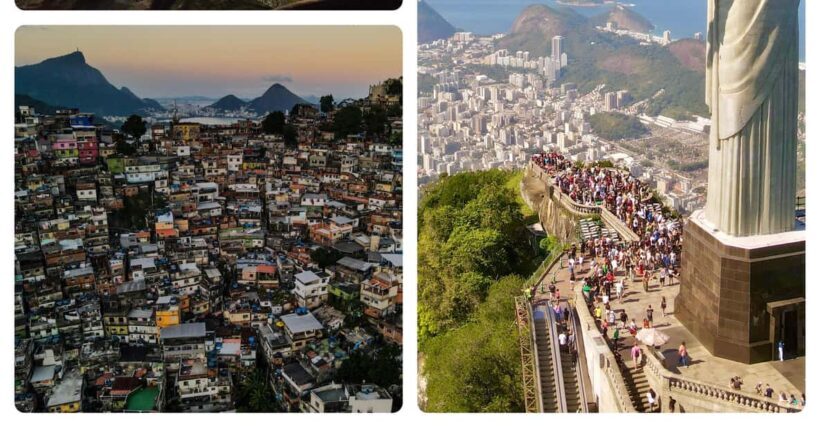 Day tour of Rio de Janeiro with drone footage - Starting the Day: Christ the Redeemer and Tijuca Train Ride