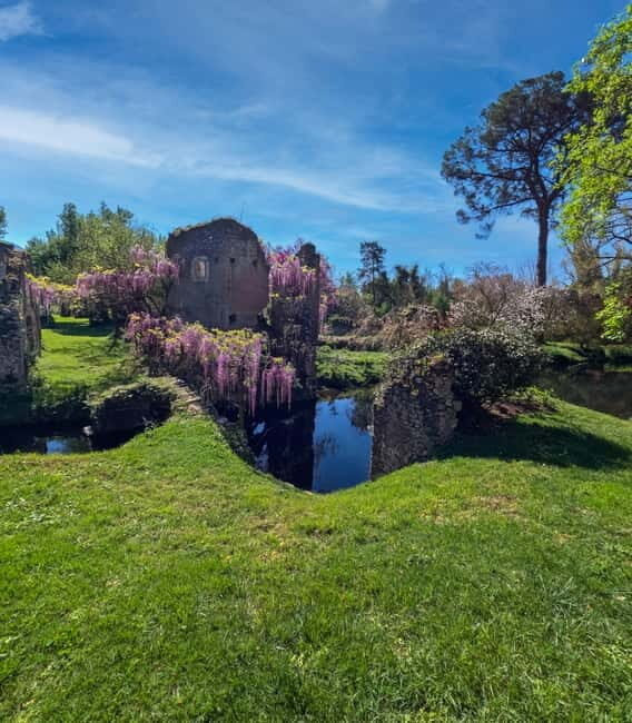 Day trip from Rome: Garden of Ninfa and village of Sermoneta - Key Points
