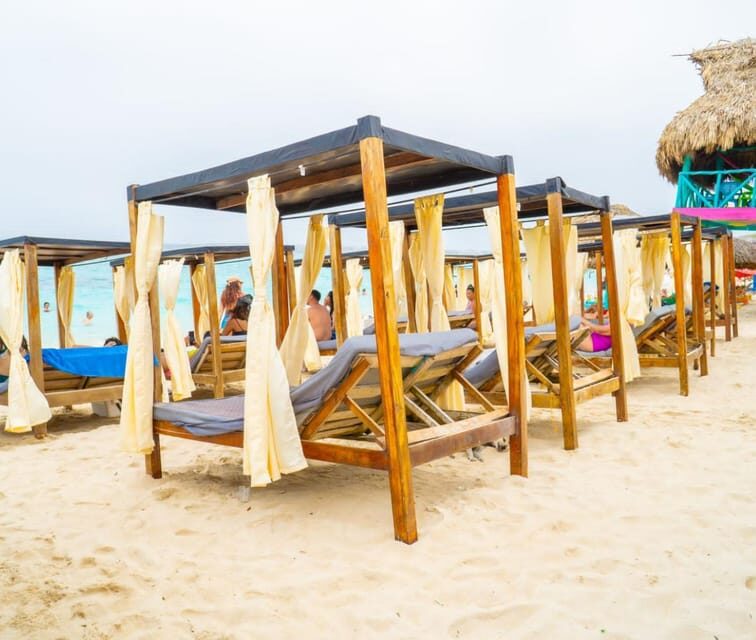 Daytour to Playa Tranquila VIP with Parasols, Lunch by bus! - Setting the Scene: Transportation and Arrival