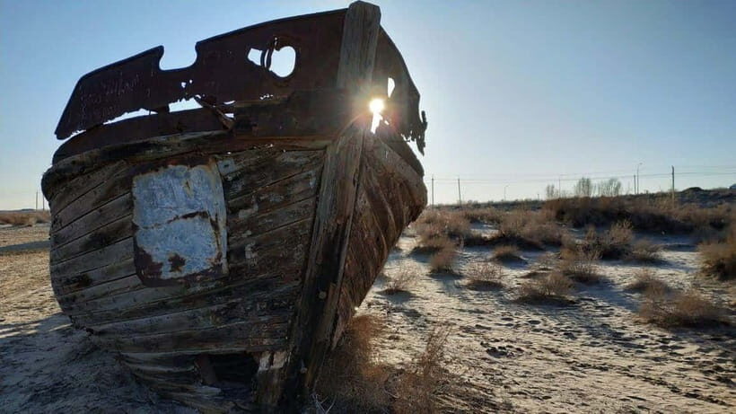 Daytrip from Khiva to Aral Sea Cemetery of Ships. All in one - The Itinerary Breakdown: What to Expect from Each Stop