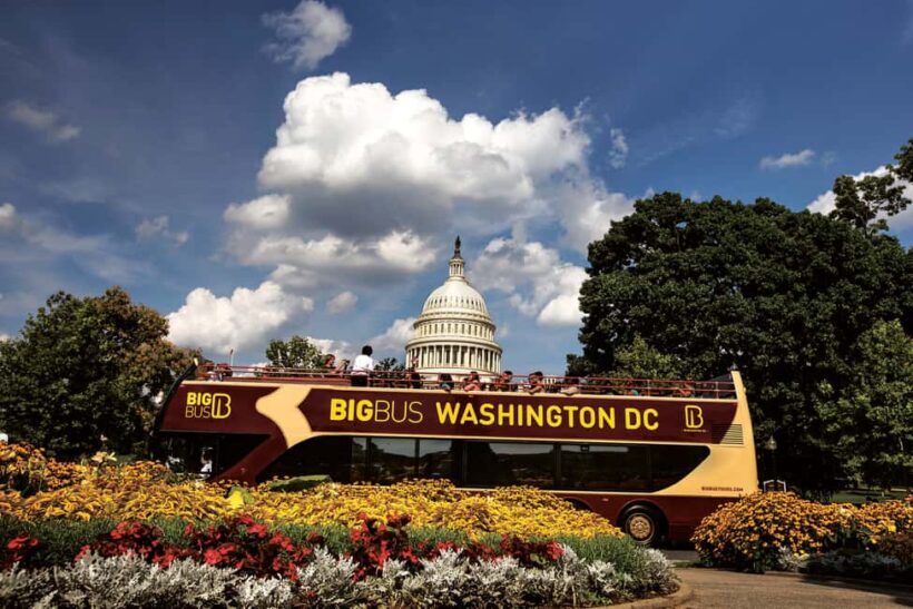 DC: Hop-on Hop-off, Arlington Walking Tour, and Night Tour - The Practical Details