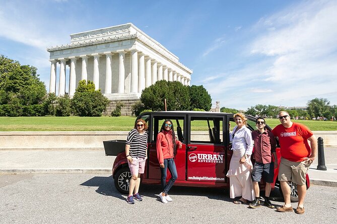 DC Monuments and Capitol Hill Tour by Electric Cart - What You Might Not Love