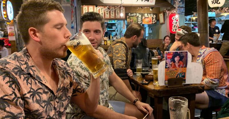 Deep Food Tour and Bar Hopping in Namba - Highlights of the Namba District